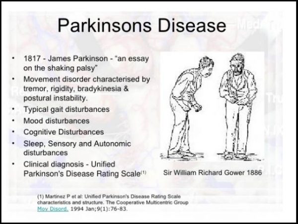 A Bit of History About Parkinson’s Disease - Modern Health Issues